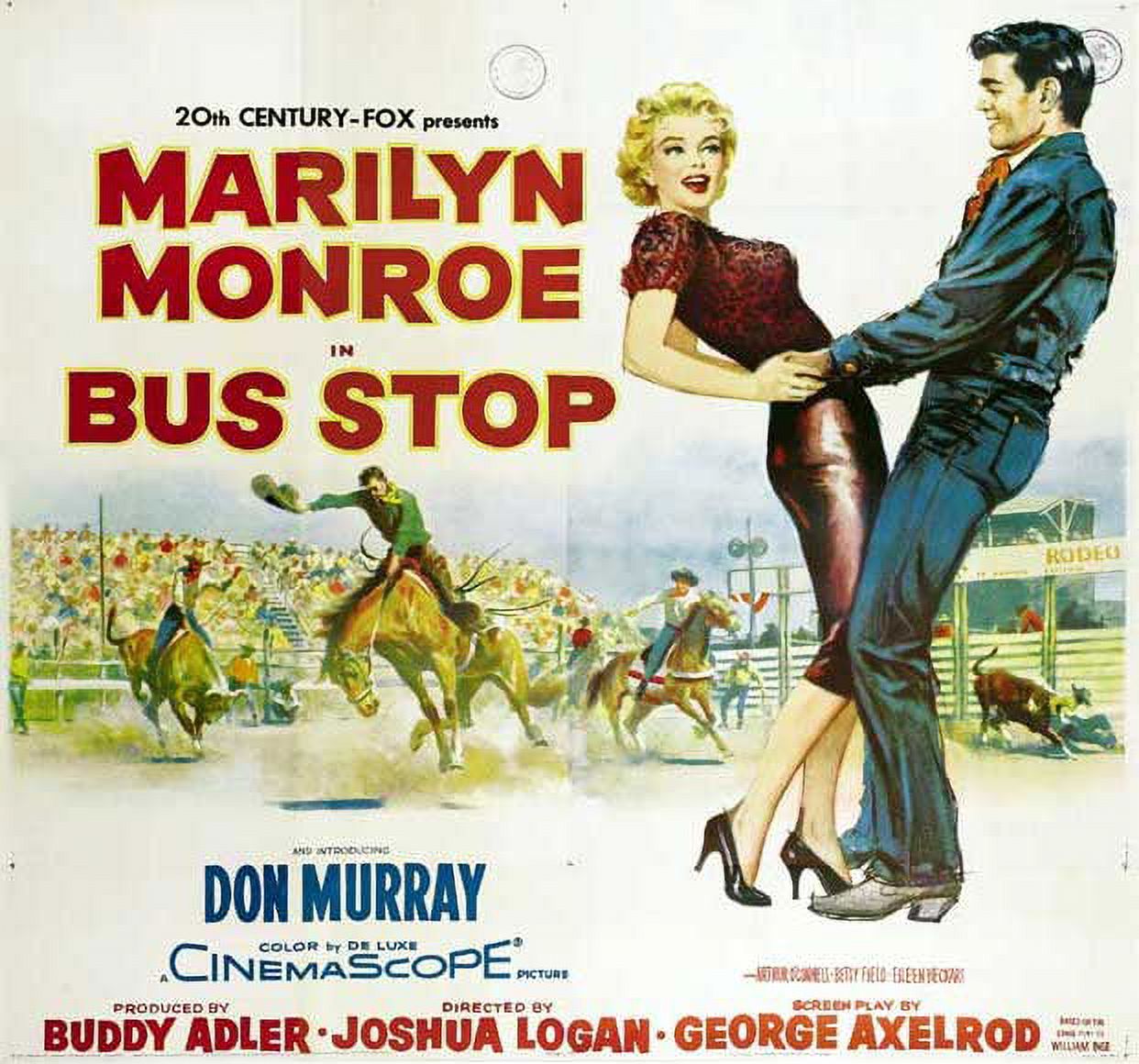 Bus Stop - movie POSTER (Style A) (30" x 40") (1956) - Walmart.com