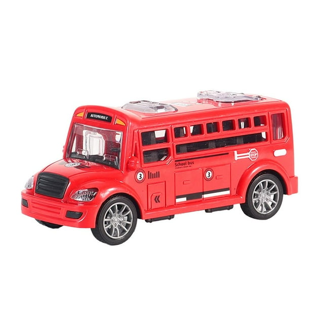 Bus Toy Opening Door School Bus Model Birthday Gift ! For Boys кя Z5G8 ...