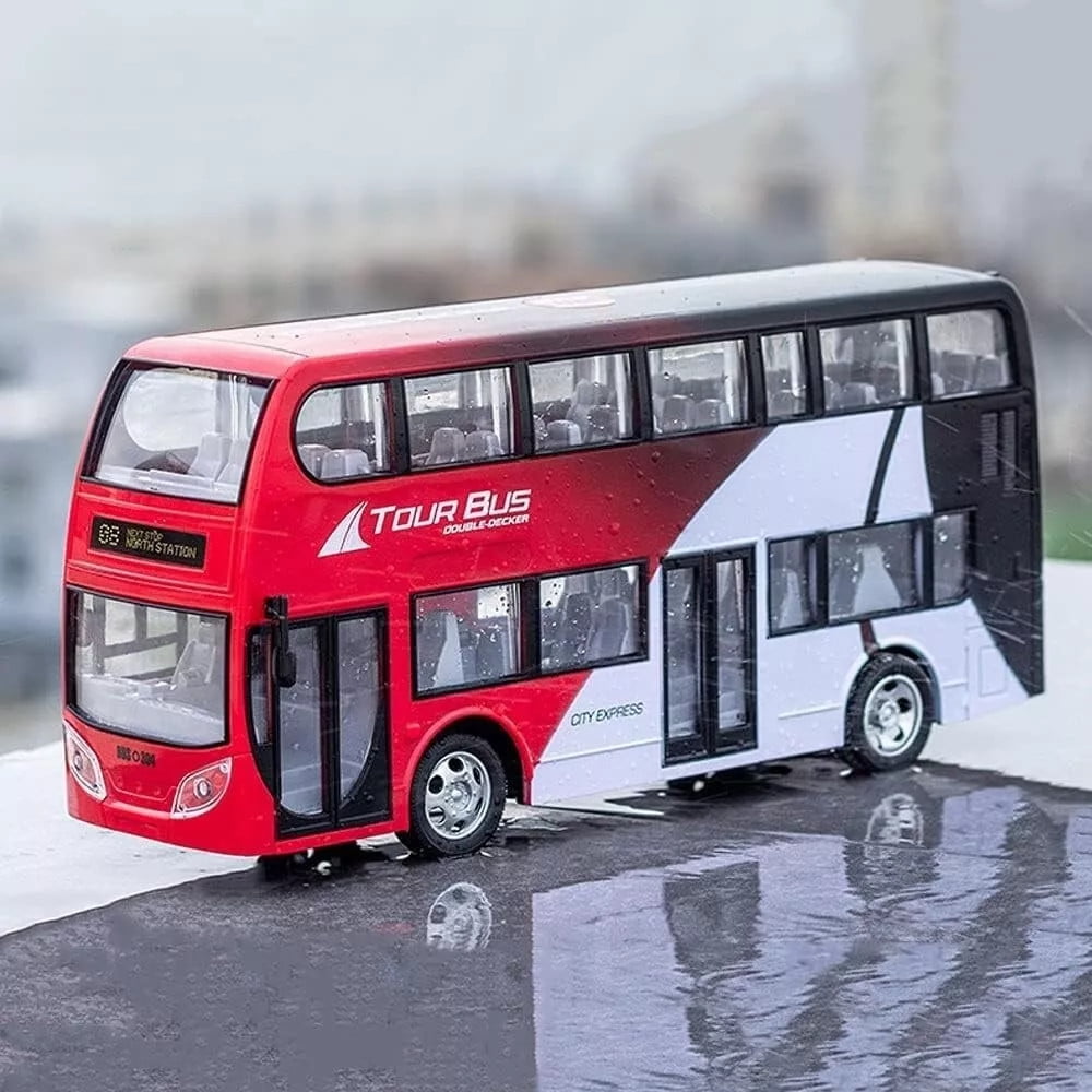 Bus Wireless 2.4G Remote Control City Classic Bus Truck with Lights ...