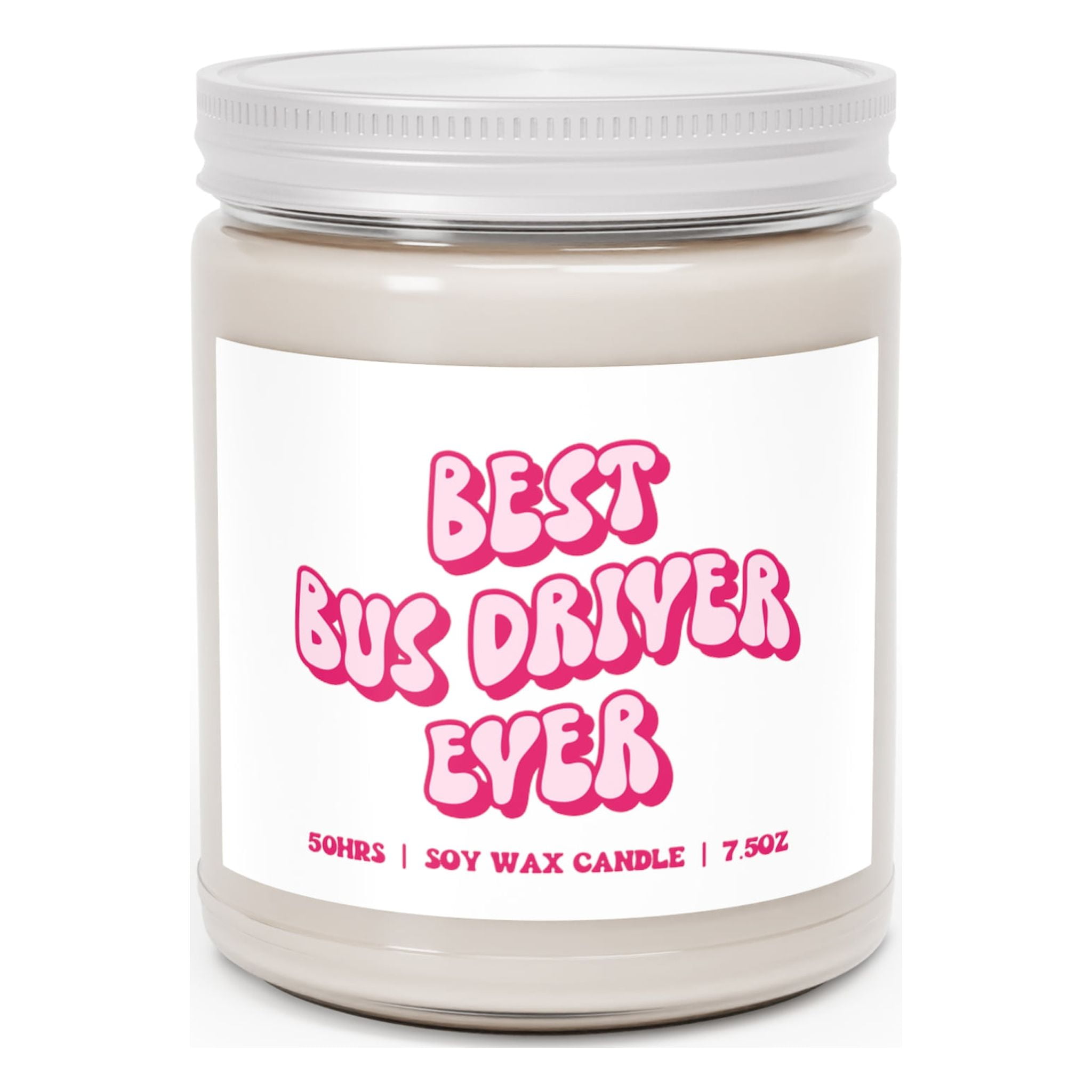 Bus driver Appreciation Best Ever Candle, Gifts, Decor - Walmart.com