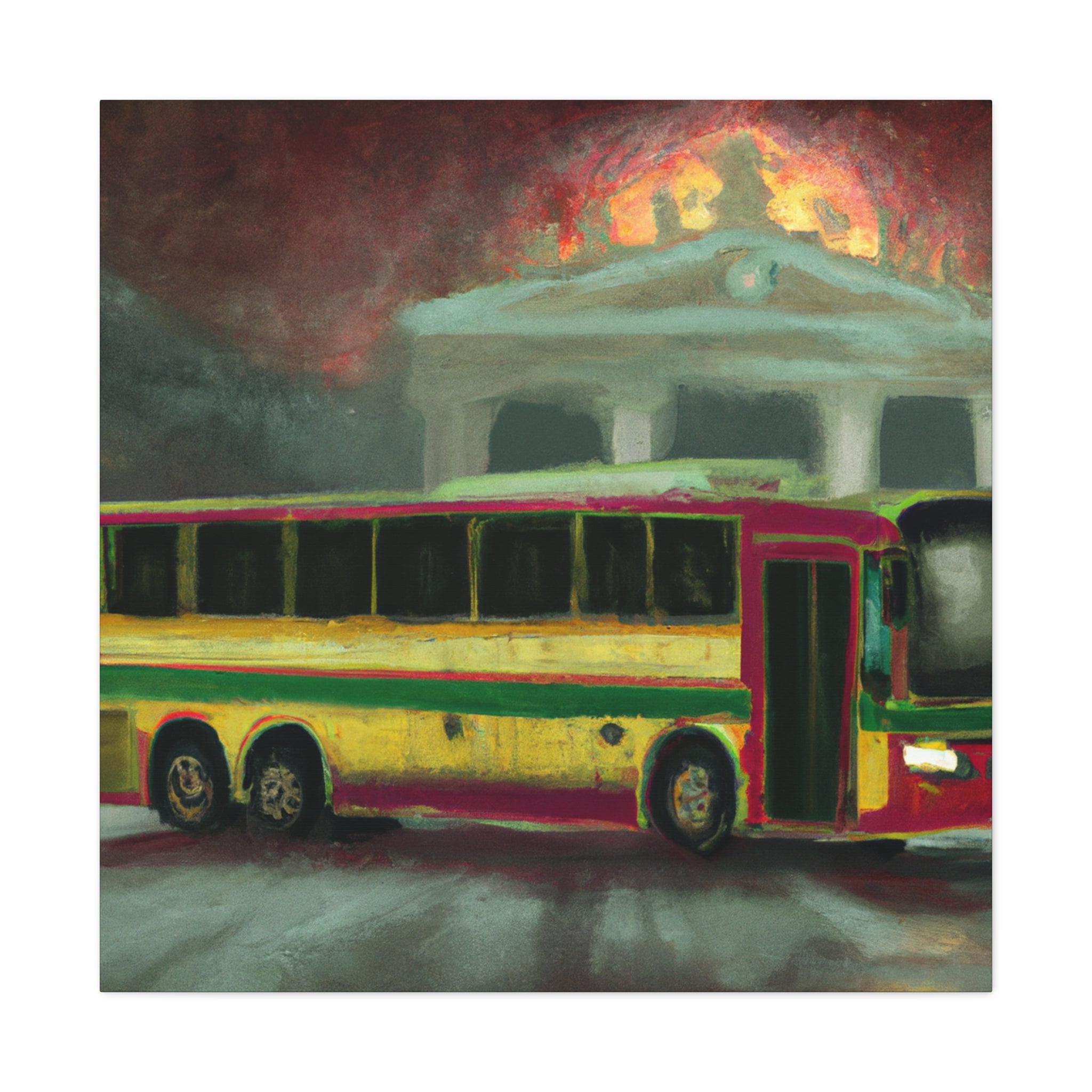 "Bus of Neoclassicism" - Canvas - Walmart.com