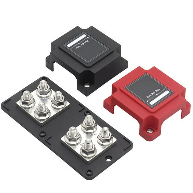 BusBar 400A Power Distribution Block Heavy-duty Module M10 Studs ...