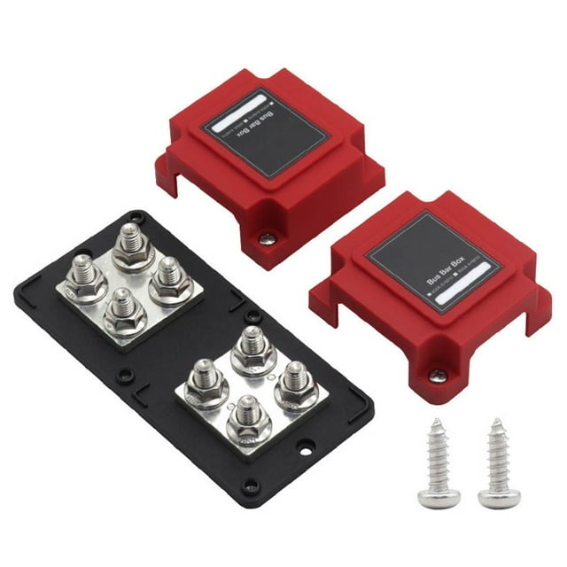 BusBar 400A Power Distribution Block Heavy-duty Module M10 Studs ...