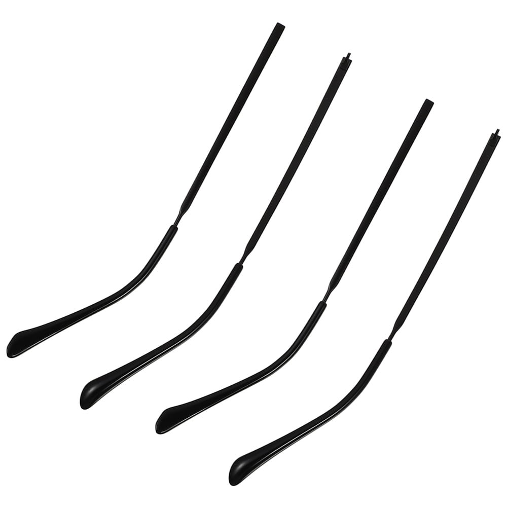 HOMEMAXS Universal Metal Eyeglasses Replacement Temples Black Color ...