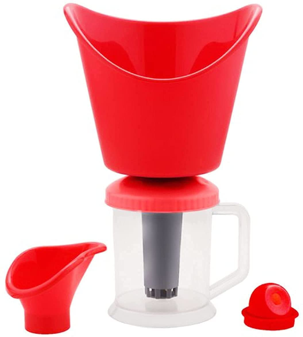 Busa Face Nose Cough and Nozzle Inhaler 3 in 1 Plastic Steam Vaporizer ...