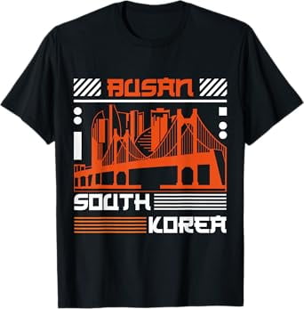 Busan Südkorea Korean City of Busan T-Shirt - Walmart.com