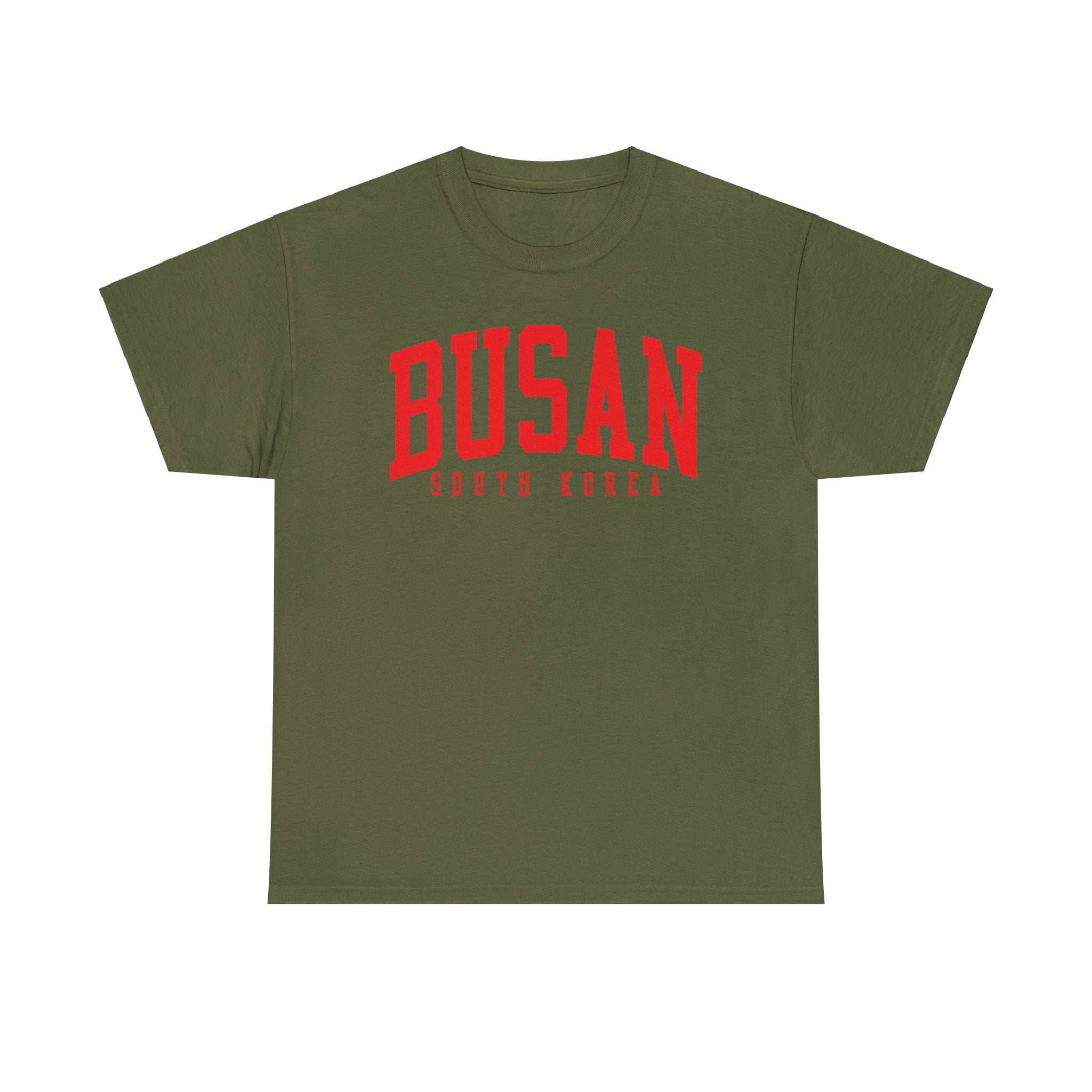 Busan South Korea Shirt Gifts Tshirt Tee Crew Neck - Walmart.com