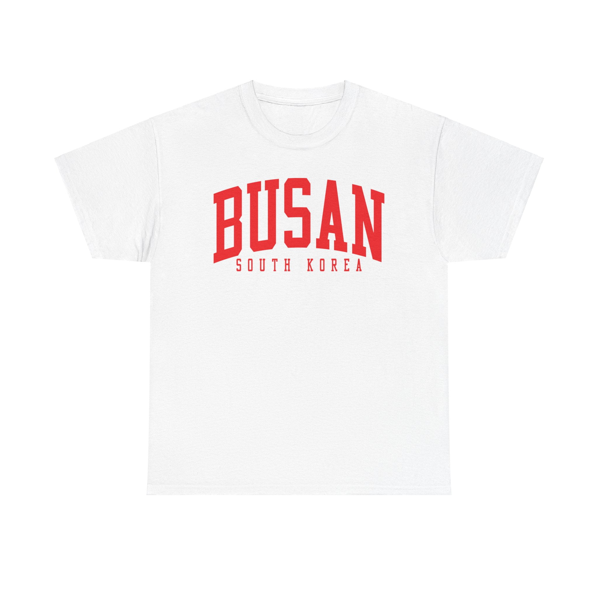 Busan South Korea Shirt Gifts Tshirt Tee Crew Neck - Walmart.com