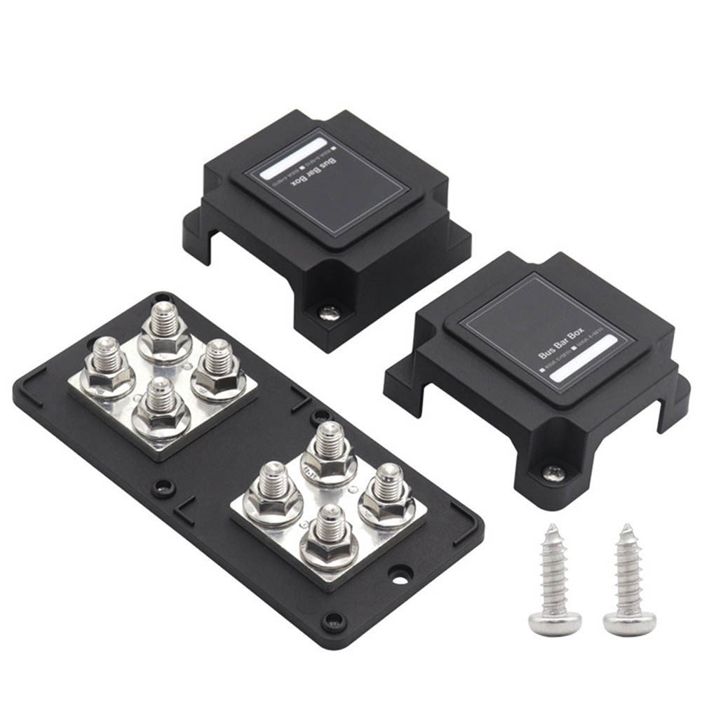 Busbar 400A Power Distribution Block Heavy-Duty Module M10 Studs ...