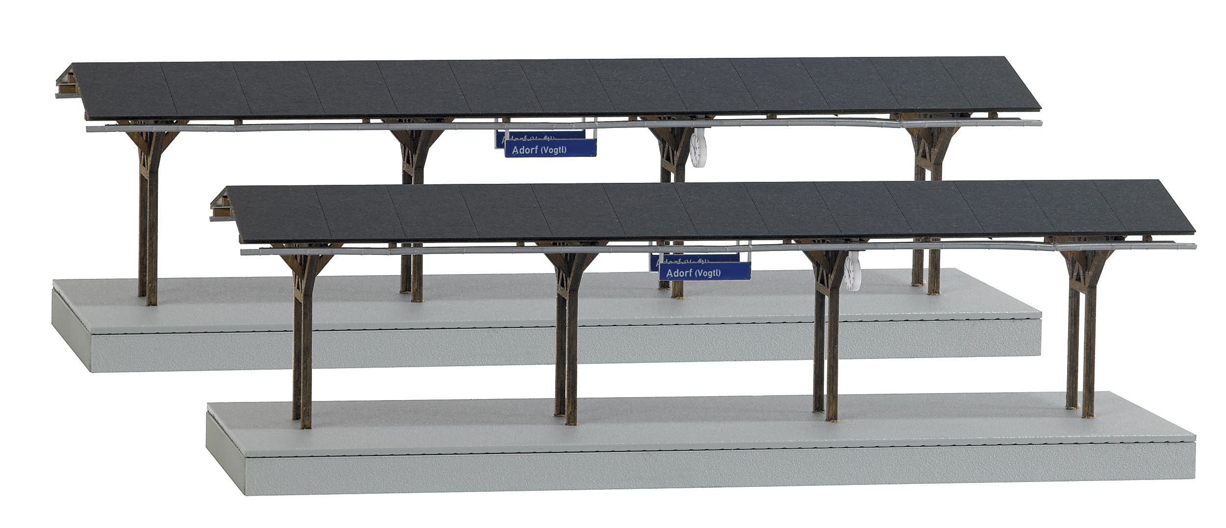 Busch 1466 Train Platform Adorf HO Structure Scale Model Structure ...
