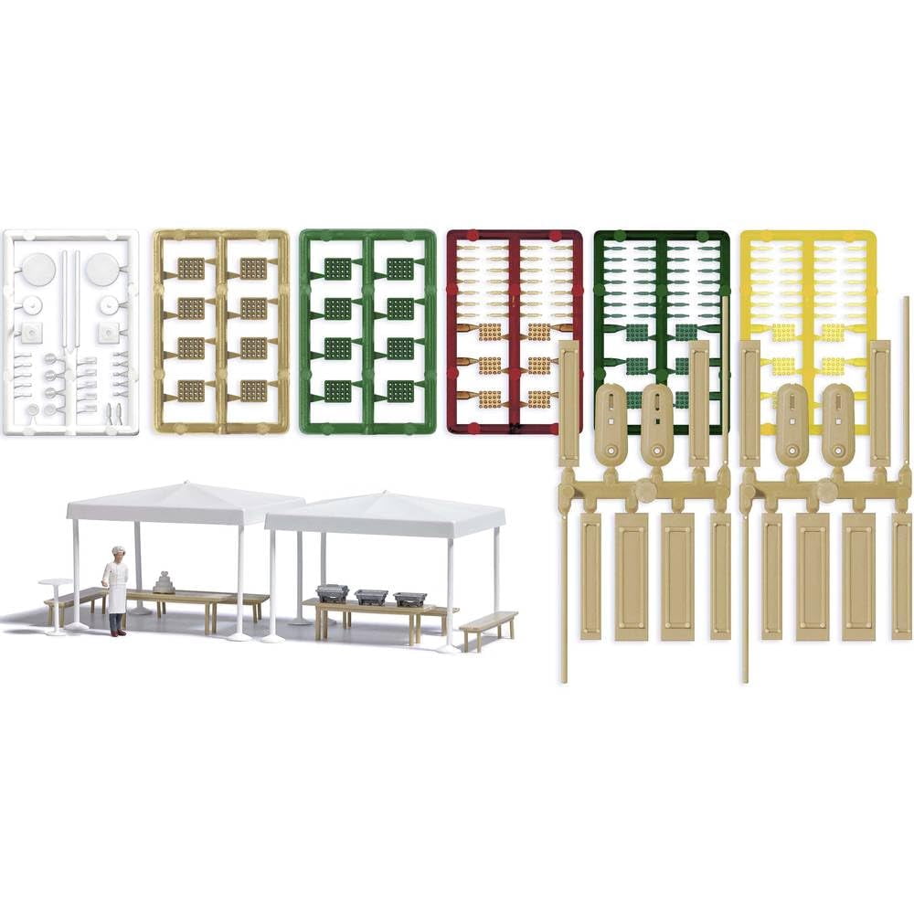 Busch 1830 H0 Catering Set with Chef - Walmart.com