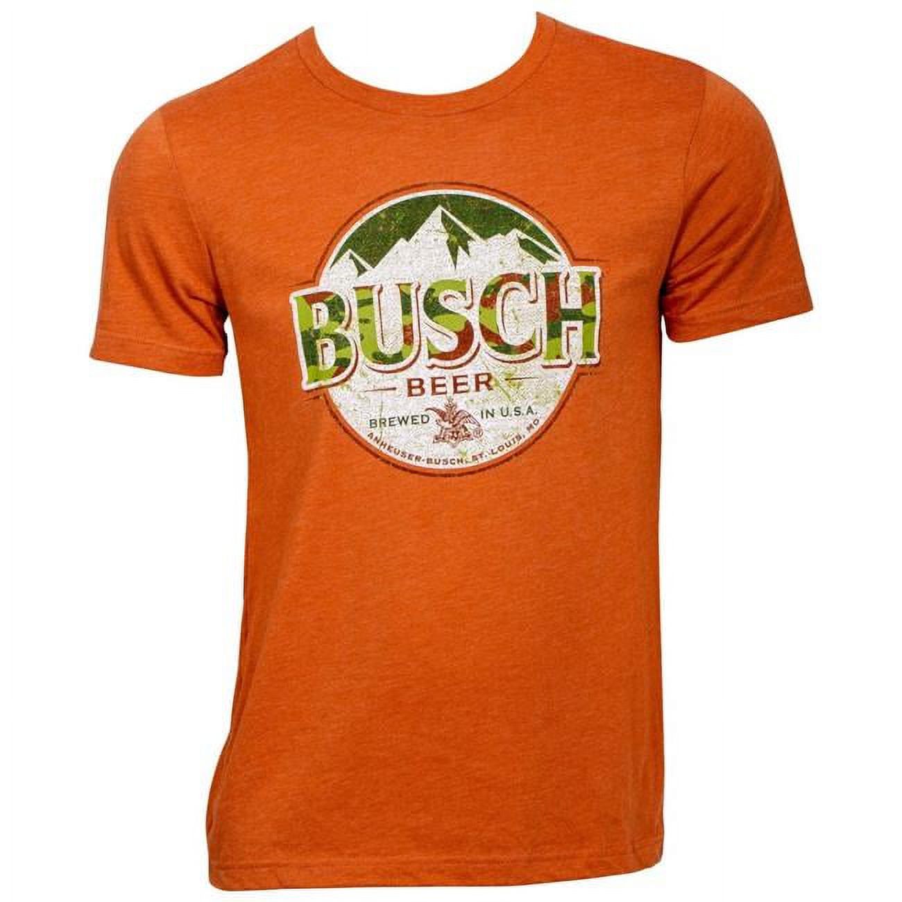 Busch 805706-L Camouflage Logo Hunter Orange T-Shirt - Large - Walmart.com