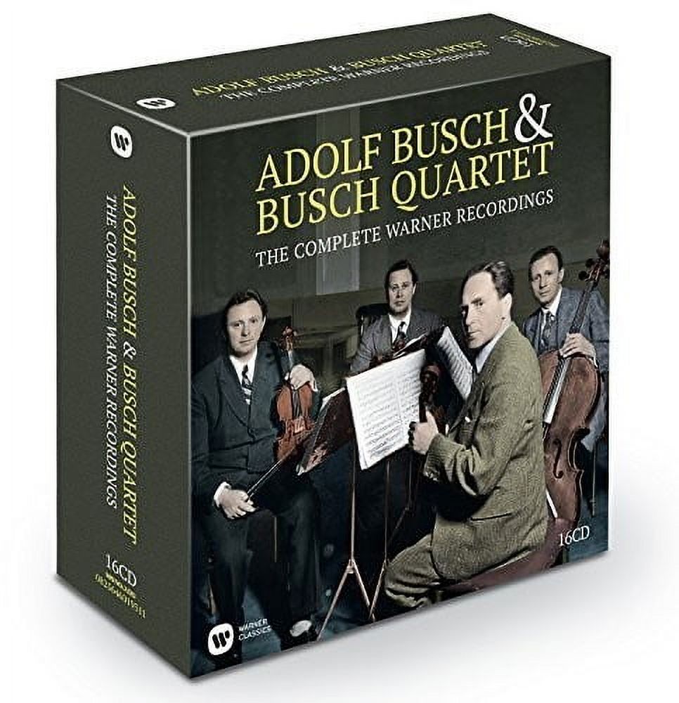 Busch,Adolf & the Busch Quartet - Complete Warner Recordings - Music & Performance - CD ...