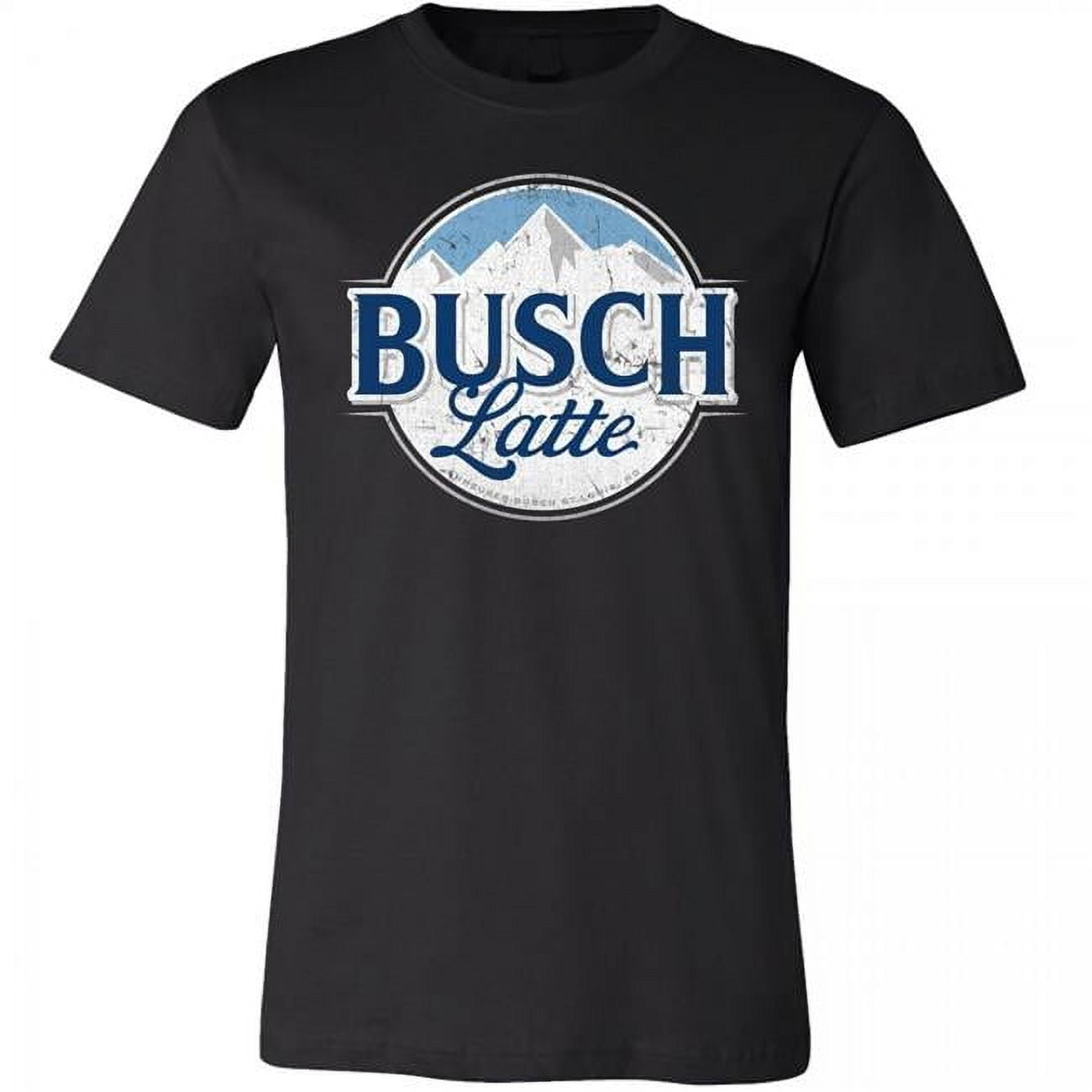 Busch Busch Latte Logo Black Colorway T-Shirt, Black - Medium - Walmart.com