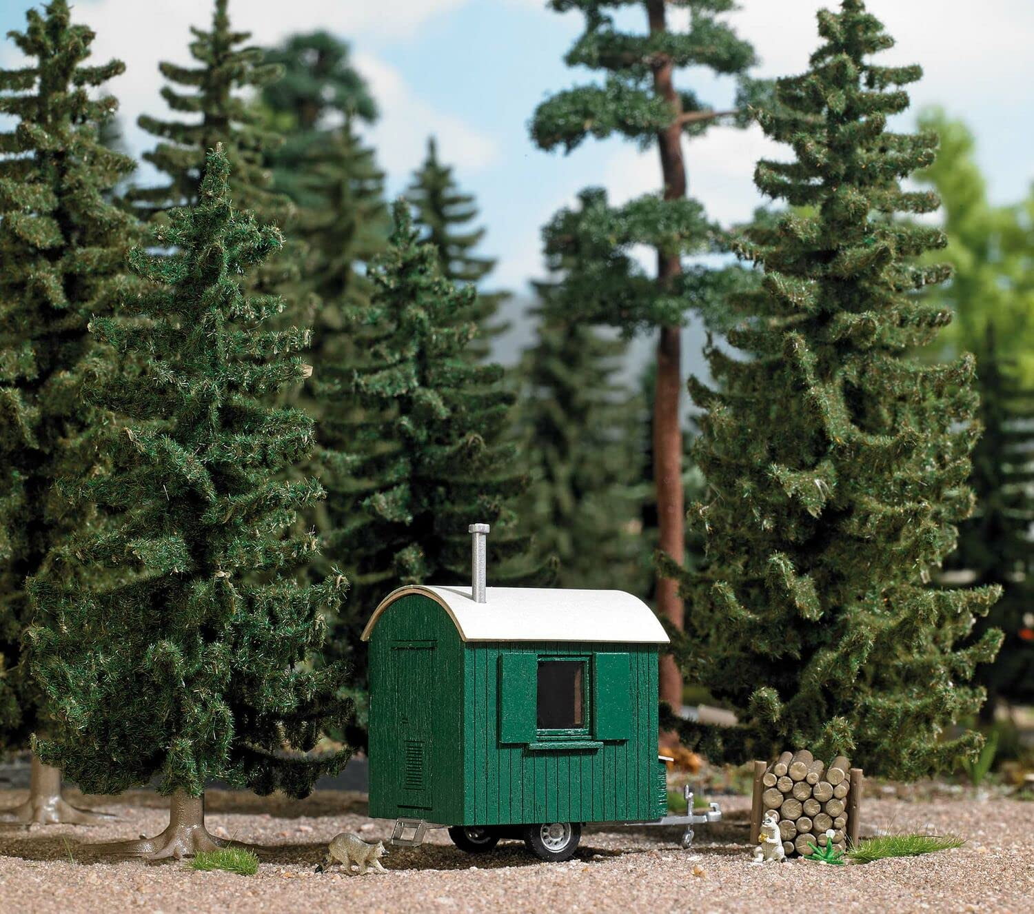 Busch - Forstwagen Grun H0 (3/21) * - BU1983 - Walmart.com