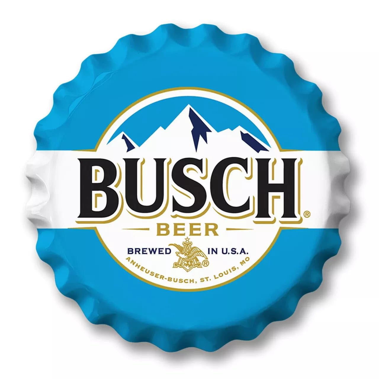 Busch Giant Bottle Cap Tacker Sign - Walmart.com