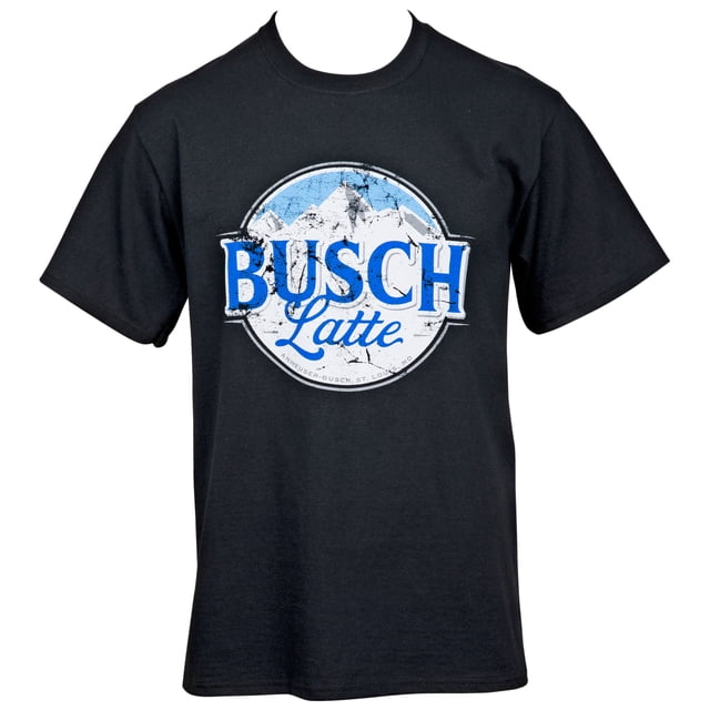 Busch Latte Logo Black Colorway T-Shirt-Medium - Walmart Business Supplies