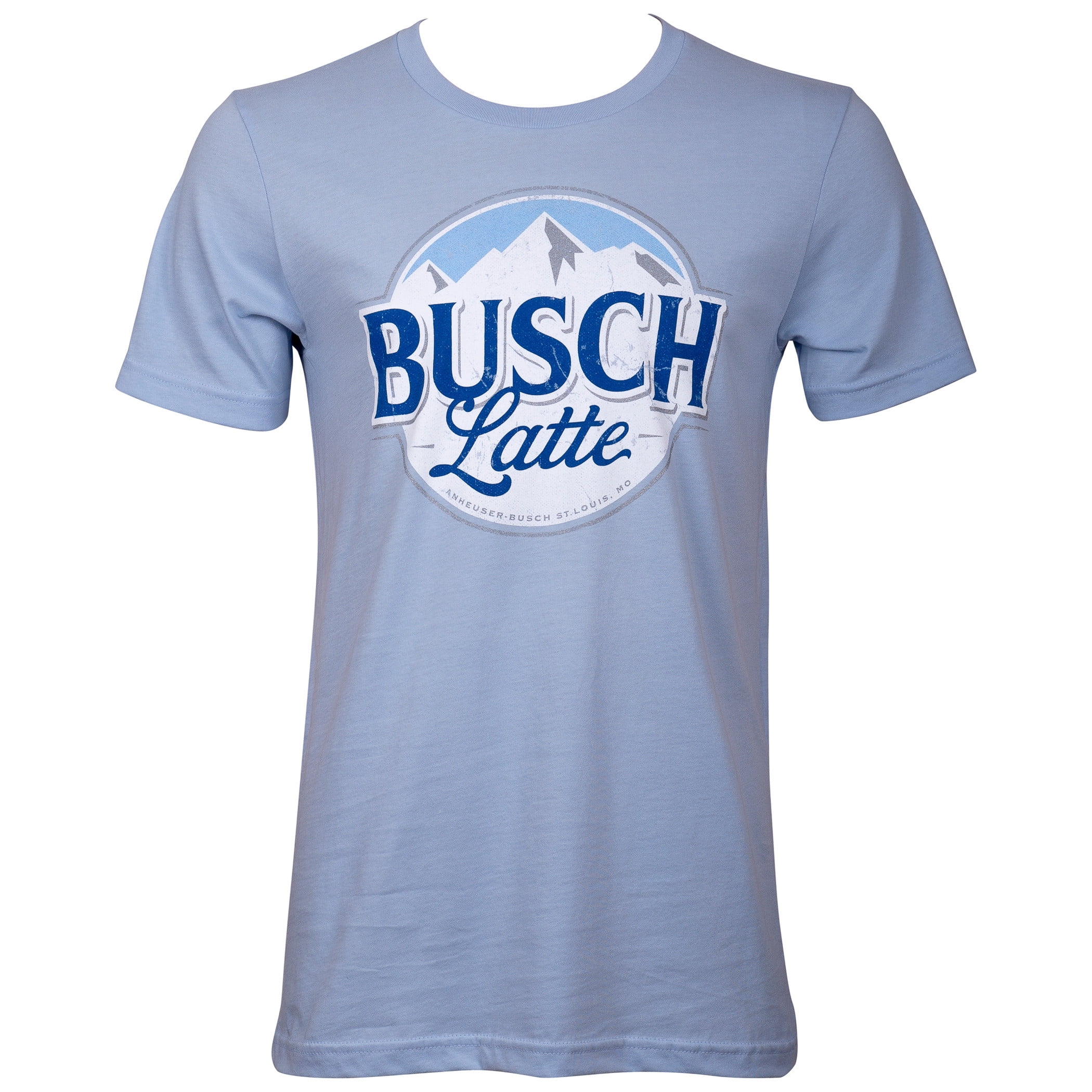 Busch Latte Men's Light Blue T-Shirt-XLarge - Walmart.com