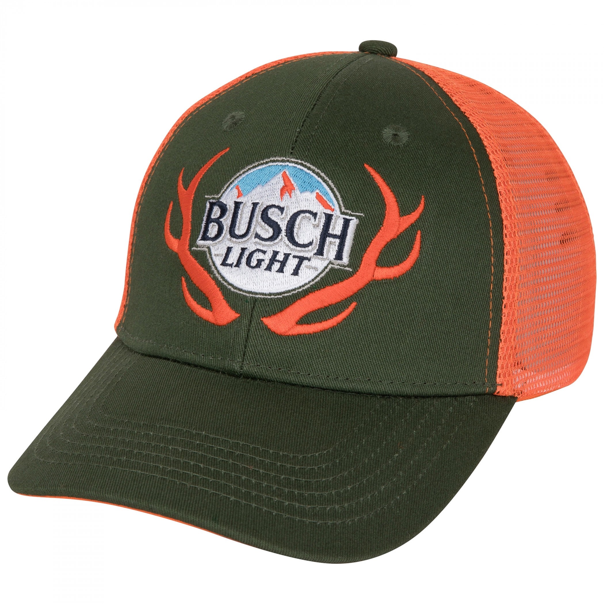Busch Light Antlers Green Colorway Snapback Cap - Walmart.com