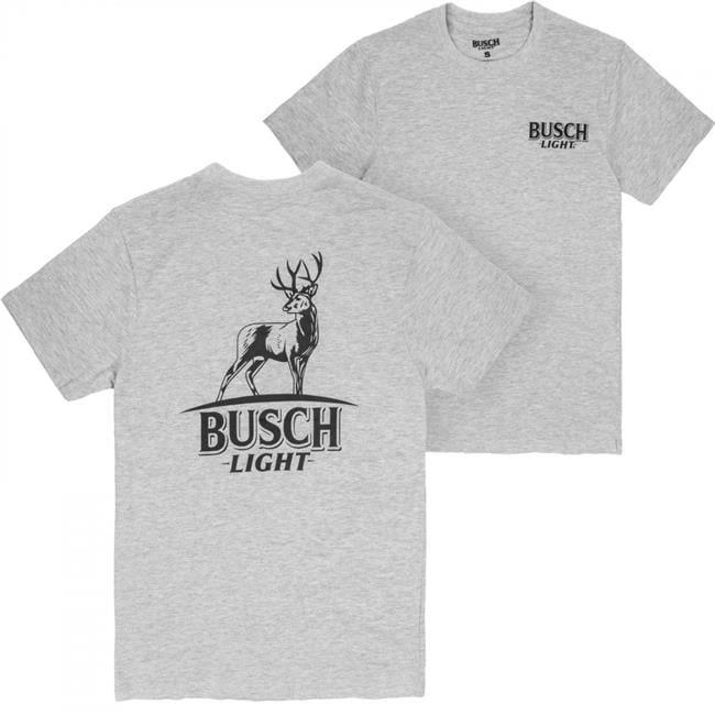 Busch 888882-medium Light Deer Colorway Front & Back Print T-Shirt ...