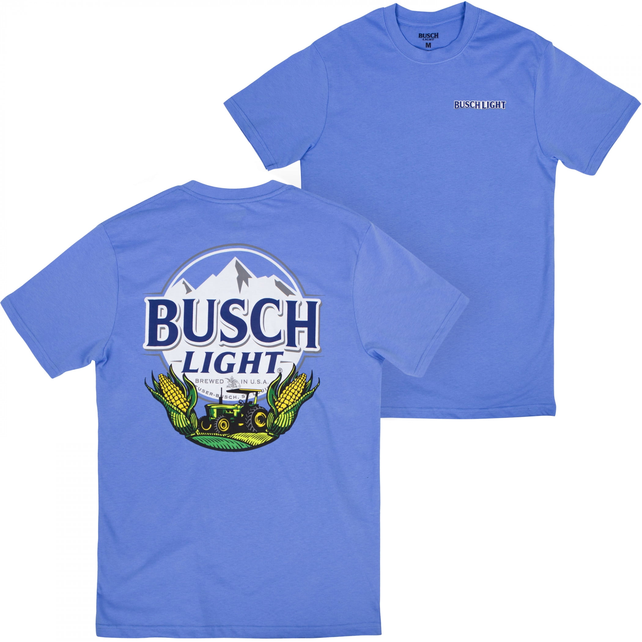 Busch Light Harvest Front and Back Print T-Shirt-XLarge - Walmart.com