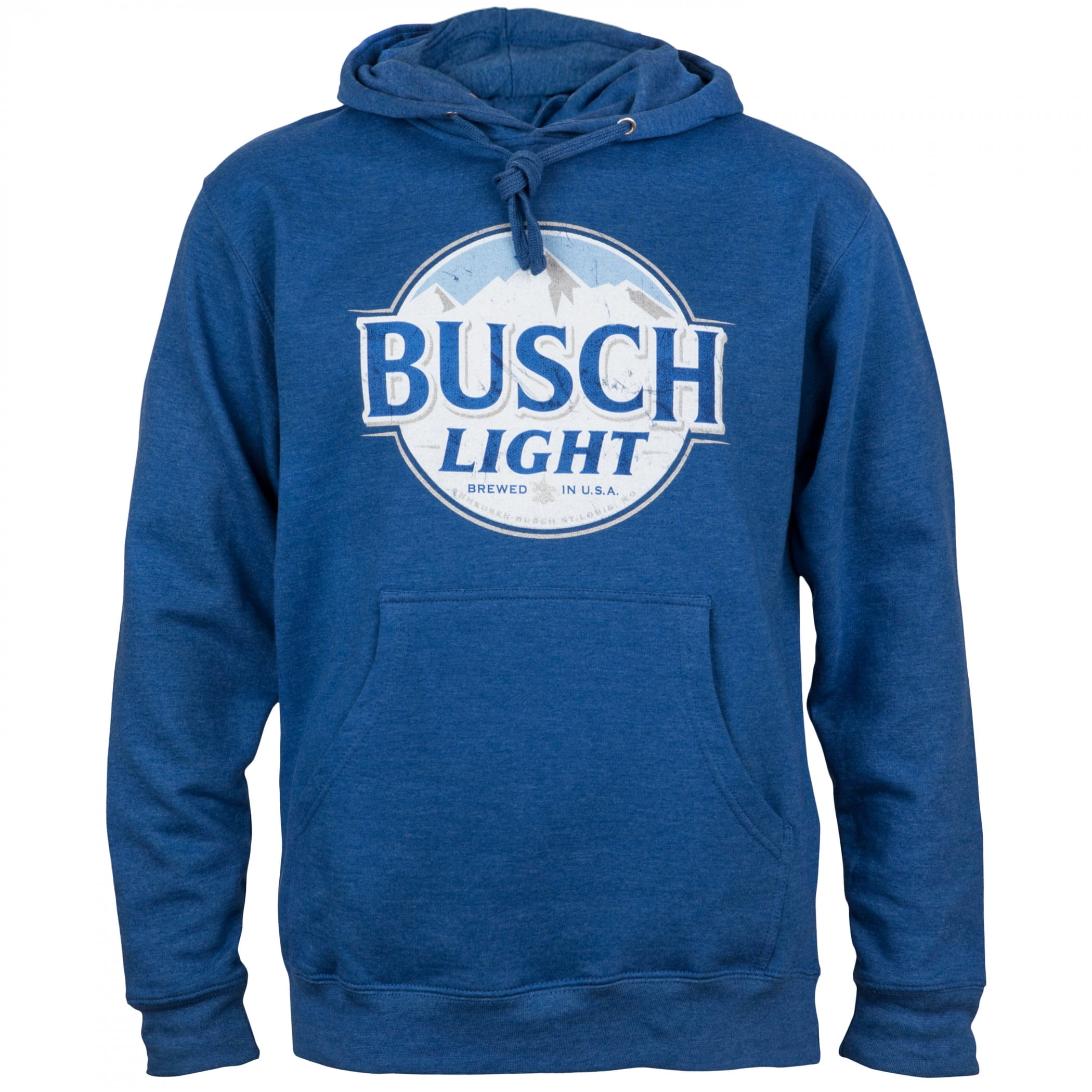 Busch Light Logo Men's Royal Blue Hoodie-XLarge - Walmart.com