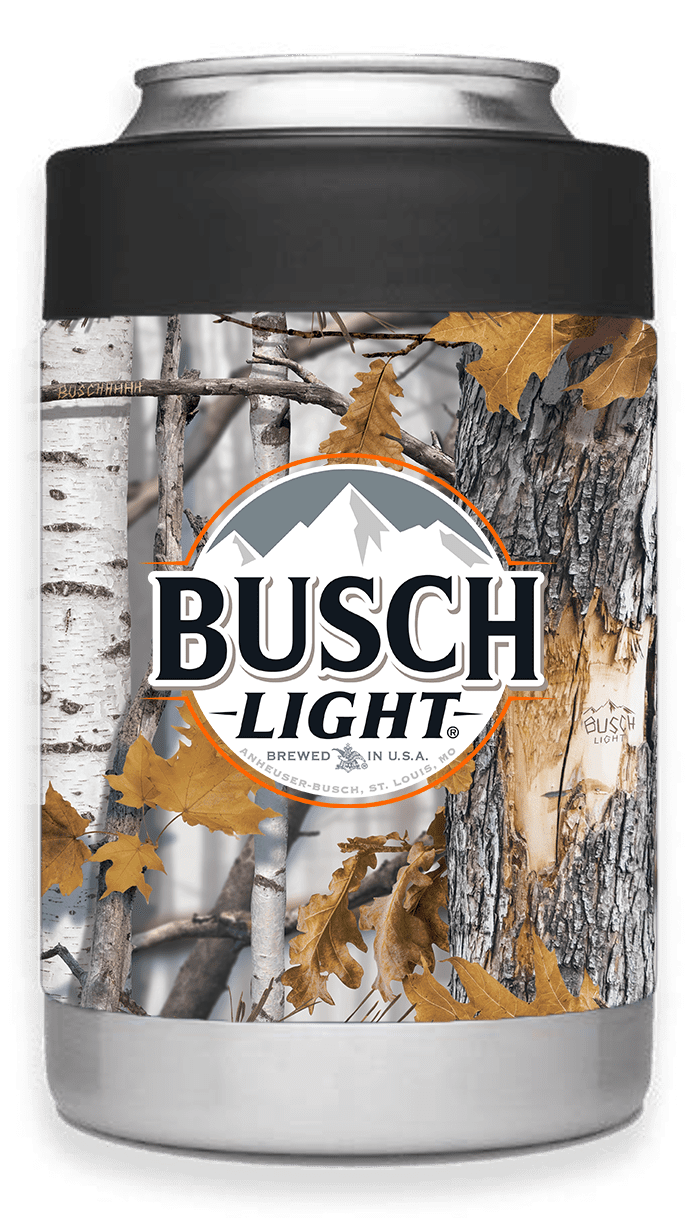 Busch Light Stainless Steel Holder Camo - Walmart.com