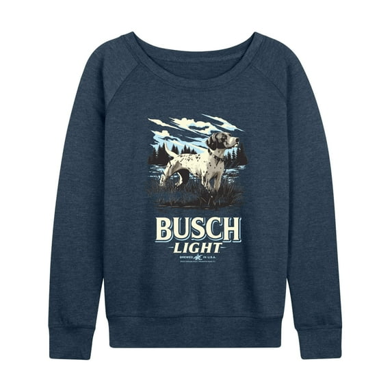 Busch Light - Sunset Point - Women's French Terry Long Sleeve Pullover ...