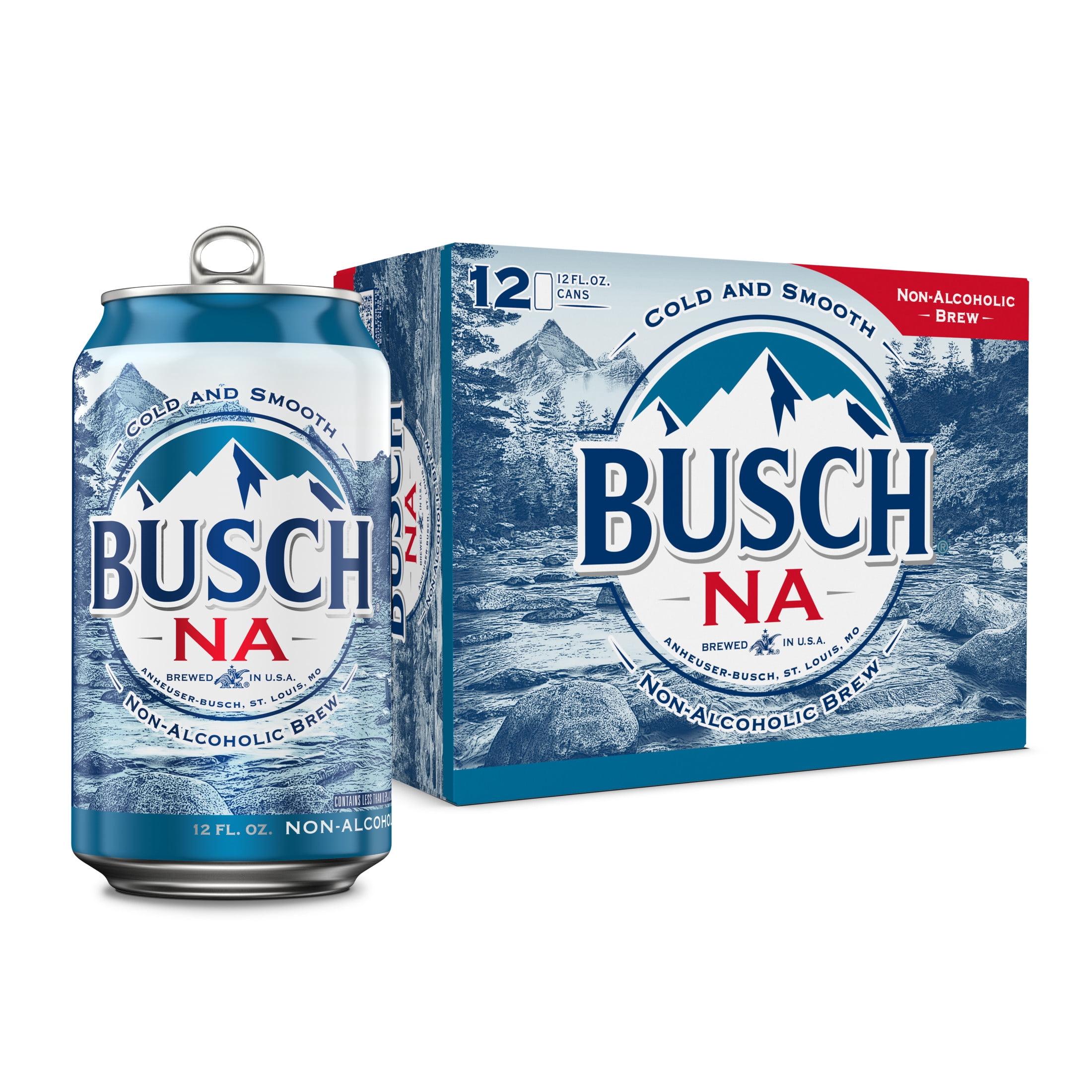 Busch Lager Beer 12 Pack 12 fl oz Cans Malt Y Hops Barley - Walmart.com