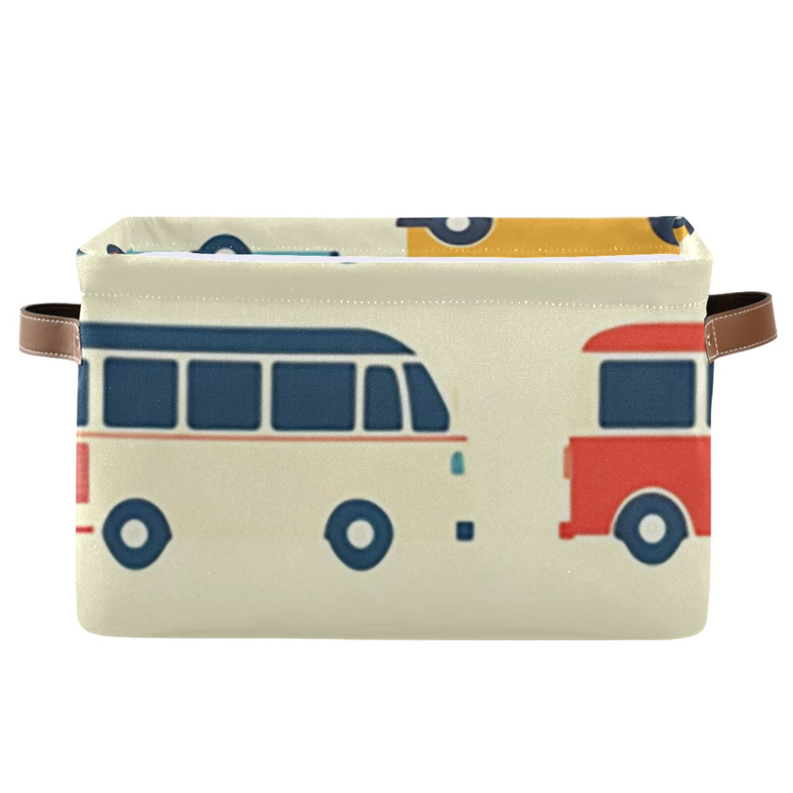 Buses Vehicle Storage Bins Baskets With Handles Storage Box Clothes ...