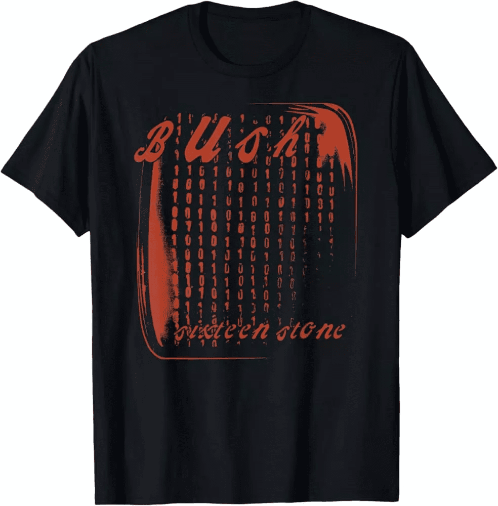 Bush Band Gift For Fans Black T-Shirt Cotton All Size Funny Shirt ...
