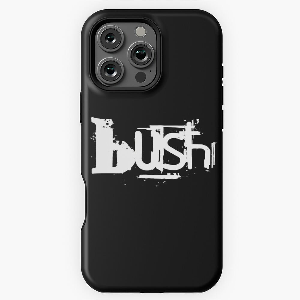 Bush Band Rock Logo Style Phone Case for iPhone 16 15 14 13 12 11 Pro ...