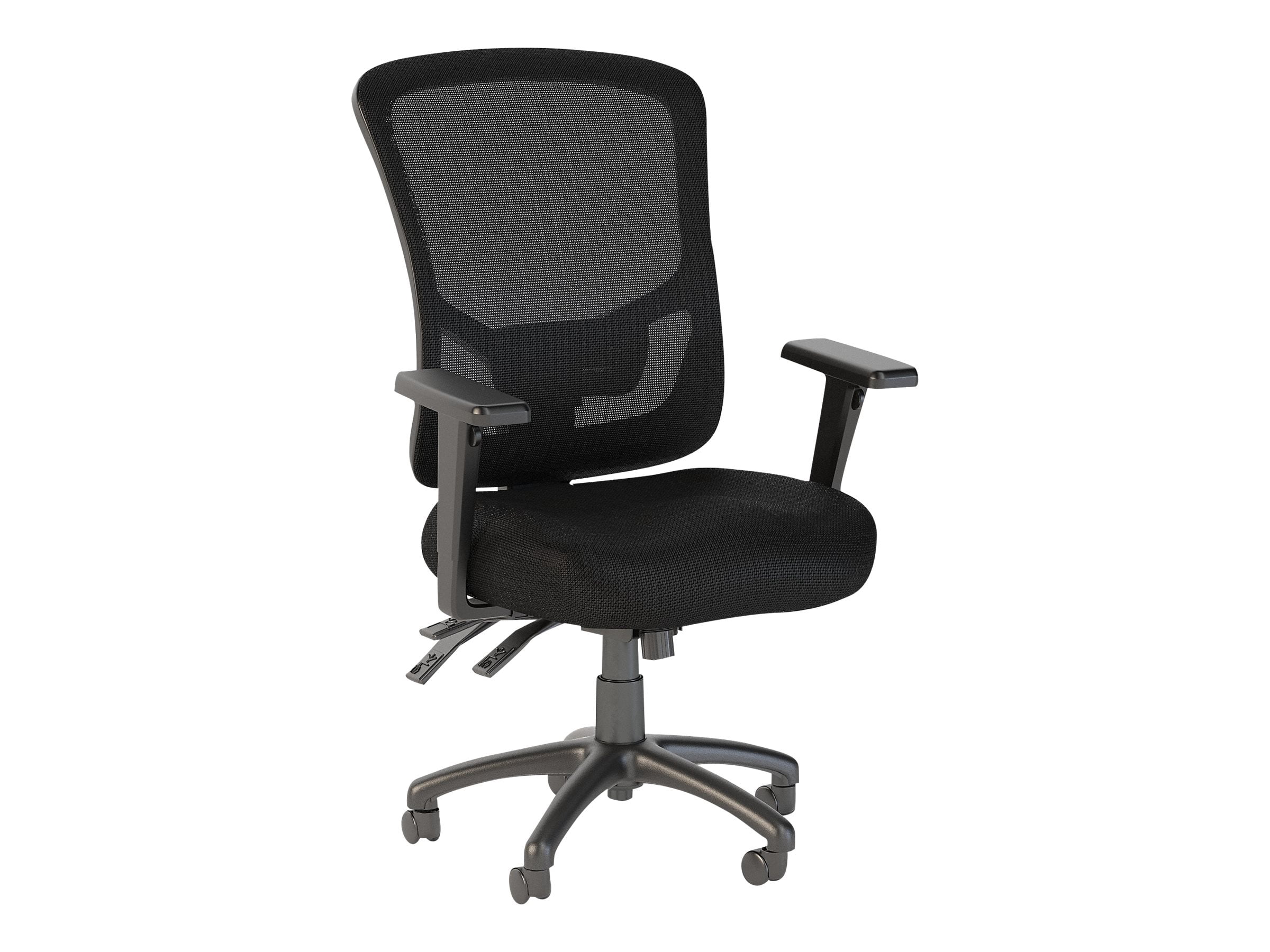 Bush Business Furniture Custom Comfort High Back Multifunction Mesh ...