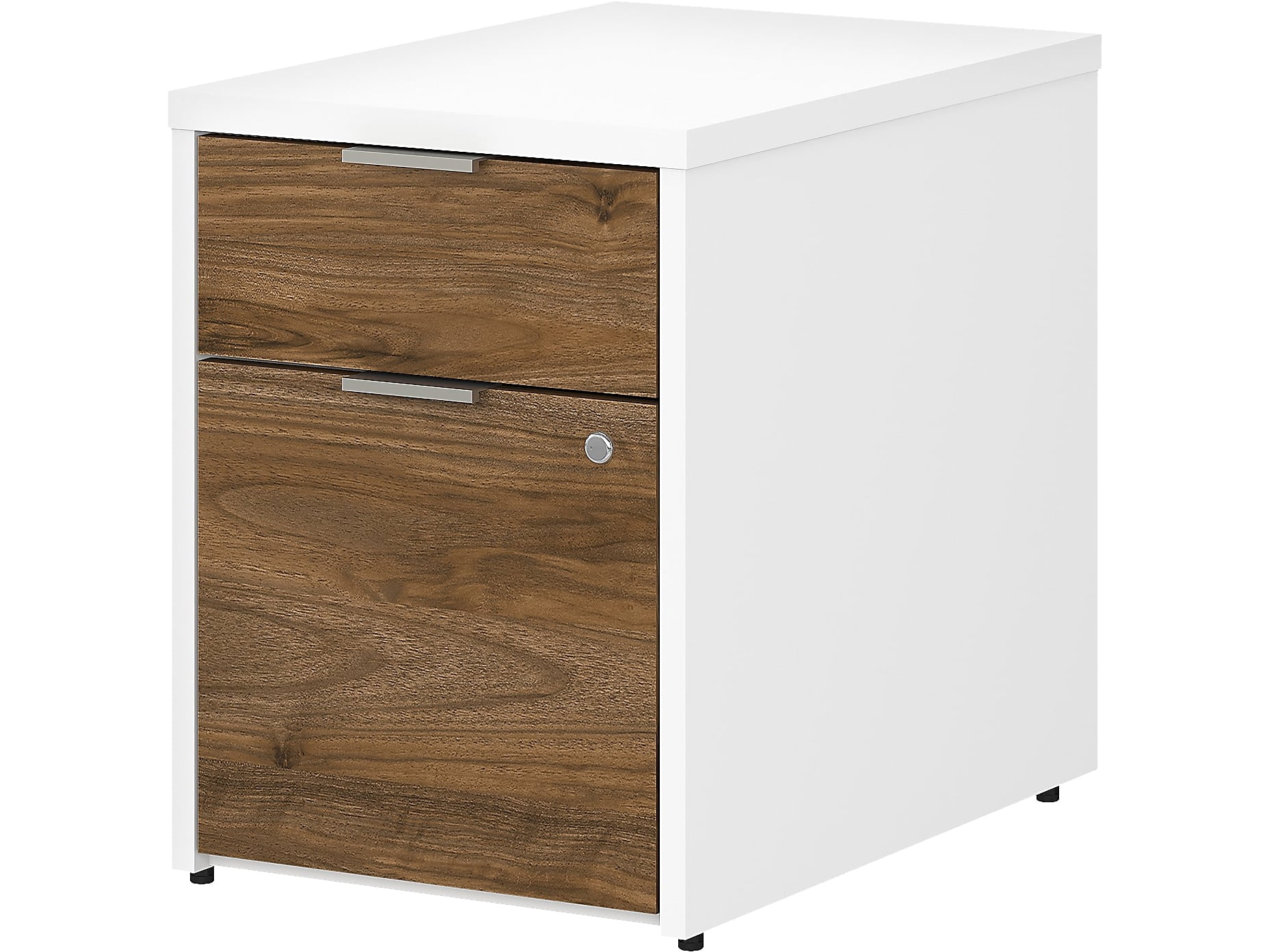 Bush Business Furniture Jamestown 2 Drawer File Cabinet - Assembled ...