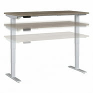 Forward Furniture Allure 72" x 36" Height Adjustable Standing Desk ...