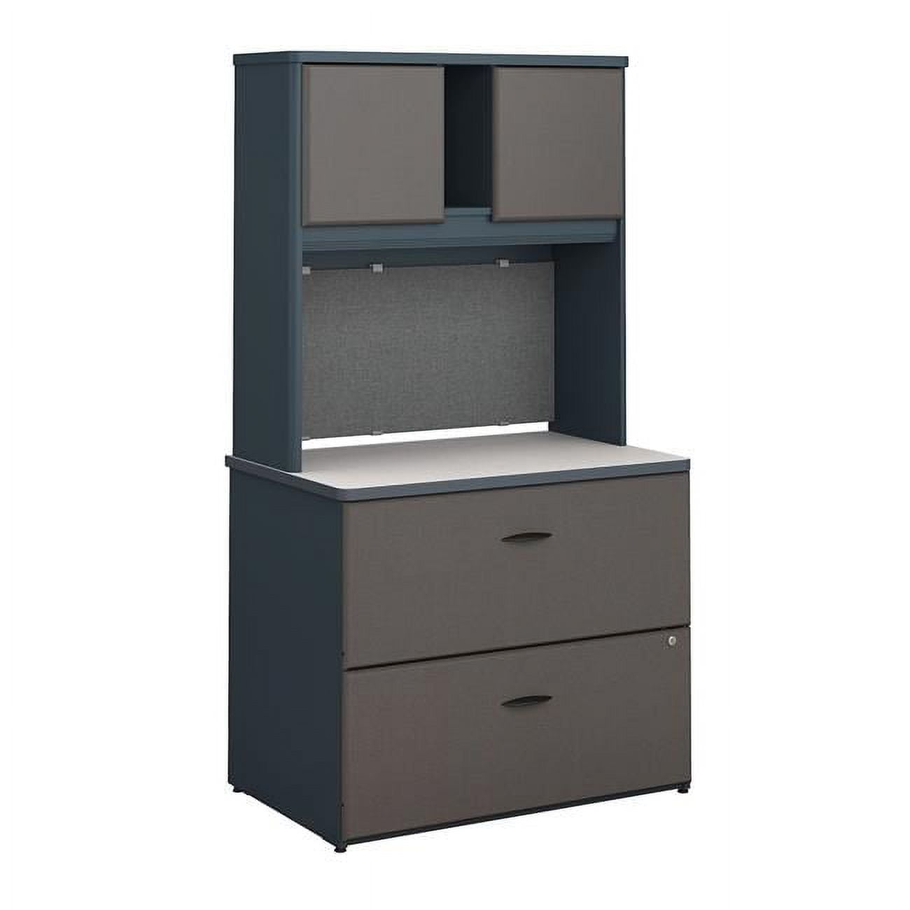 Bush Business Furniture SRA073SLSU 36 in. Series A Lateral File Cabinet ...