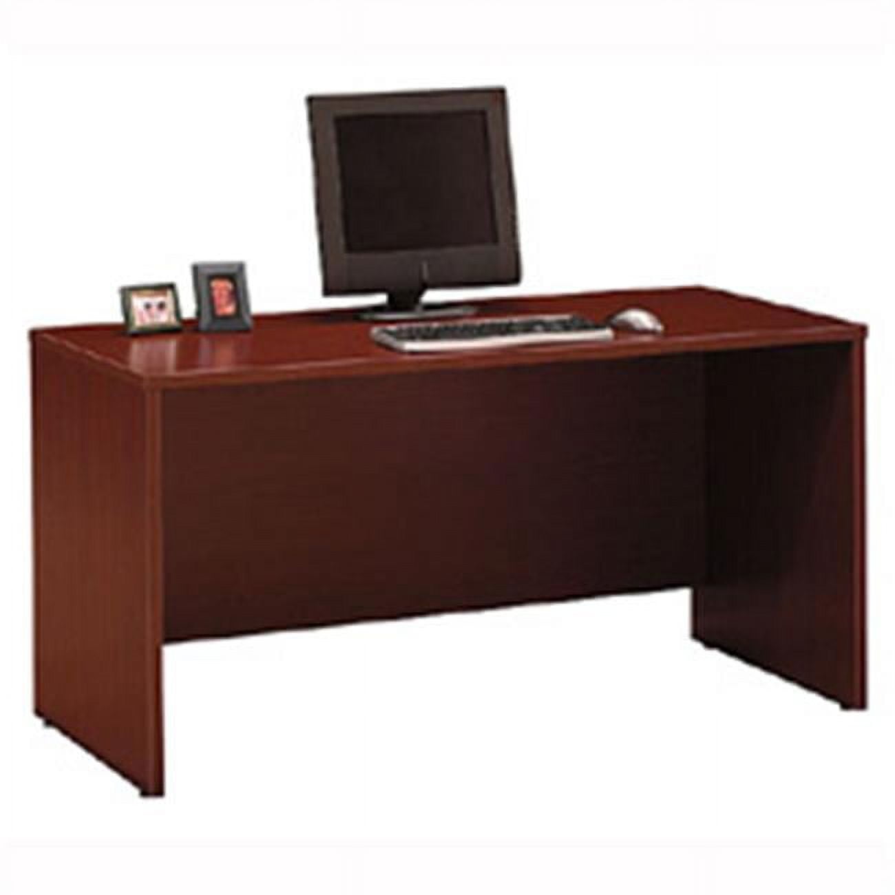 Bush Business Furniture Series C Credenza 60 Inch - Mahogany - Walmart.com