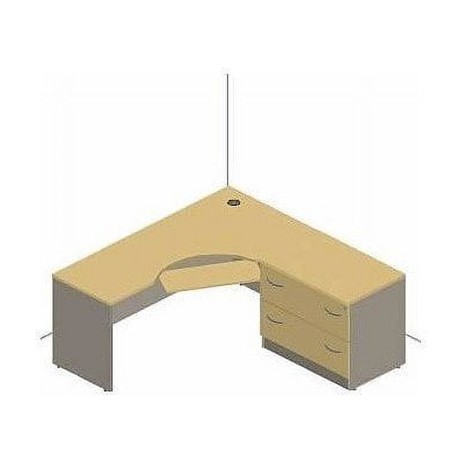 Bush Business Furniture Series C Right-Hand Corner Desk with Lateral ...