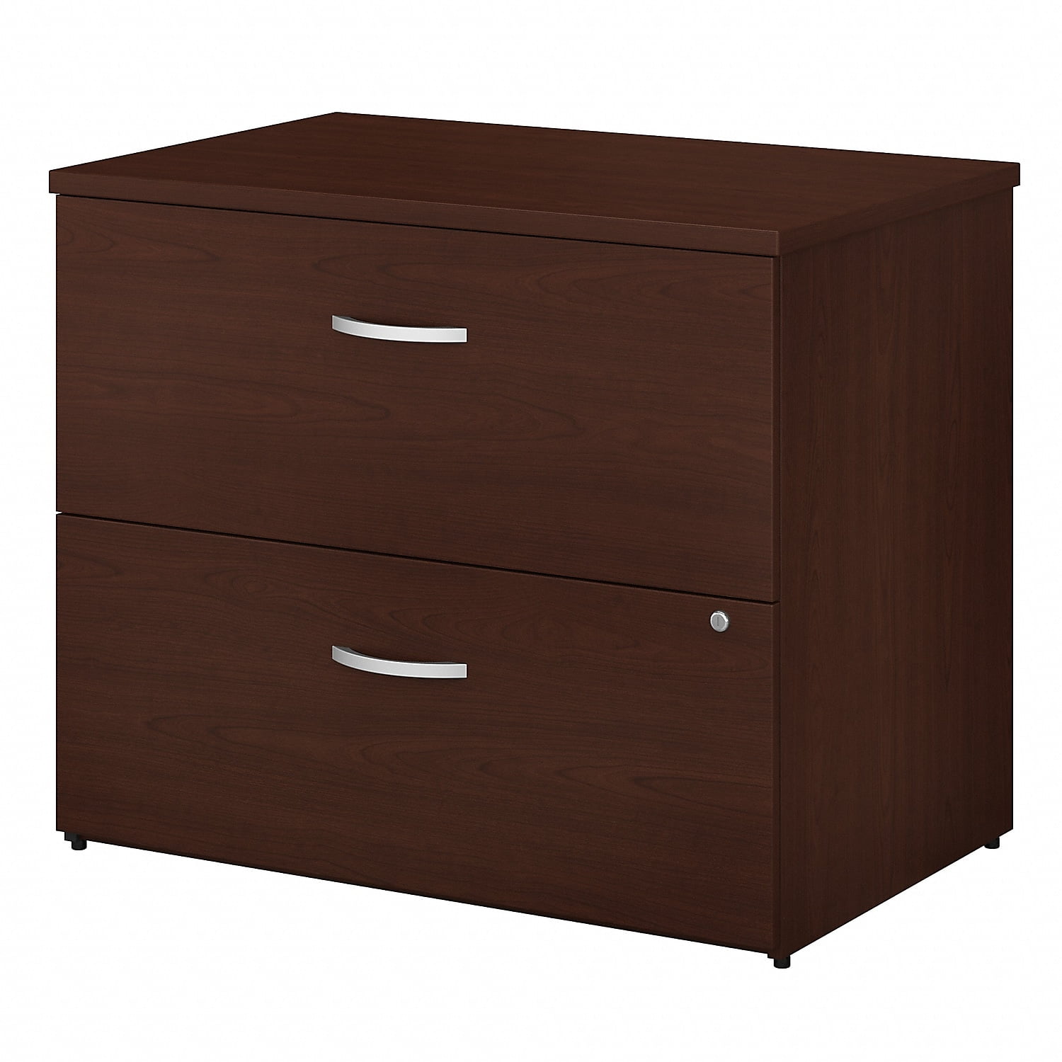 BBF Studio C - Lateral filing cabinet - 2 drawers - laminated wood ...