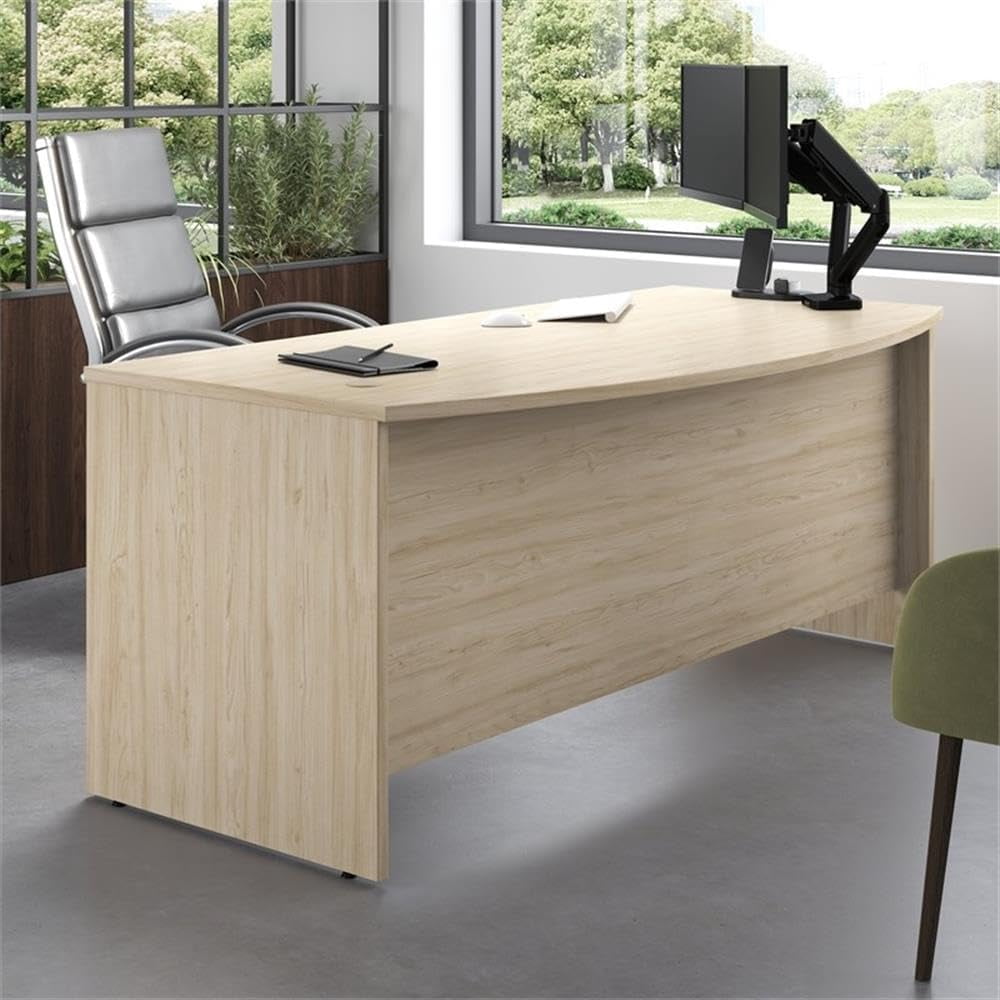 Bush Business Furniture Studio C 72W Bow Front Desk for Home ...
