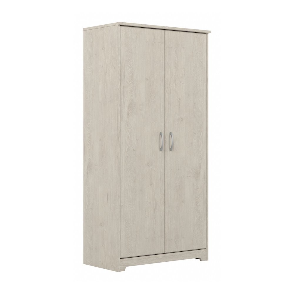 Bush Furniture Cabot Kitchen Pantry Cabinet in Linen White Oak ...