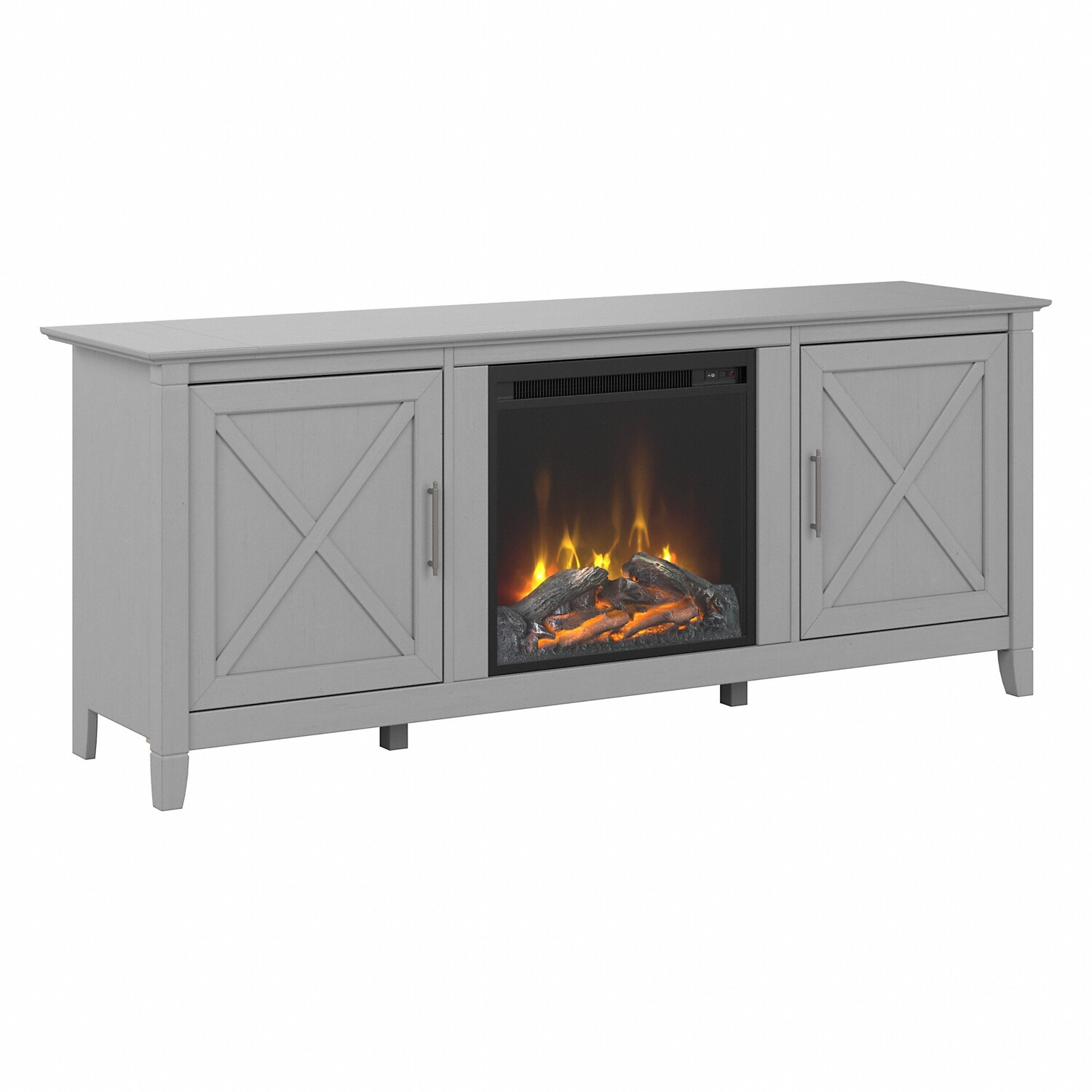 Bush Furniture Key West - Stand - for TV - electric fireplace - cape ...