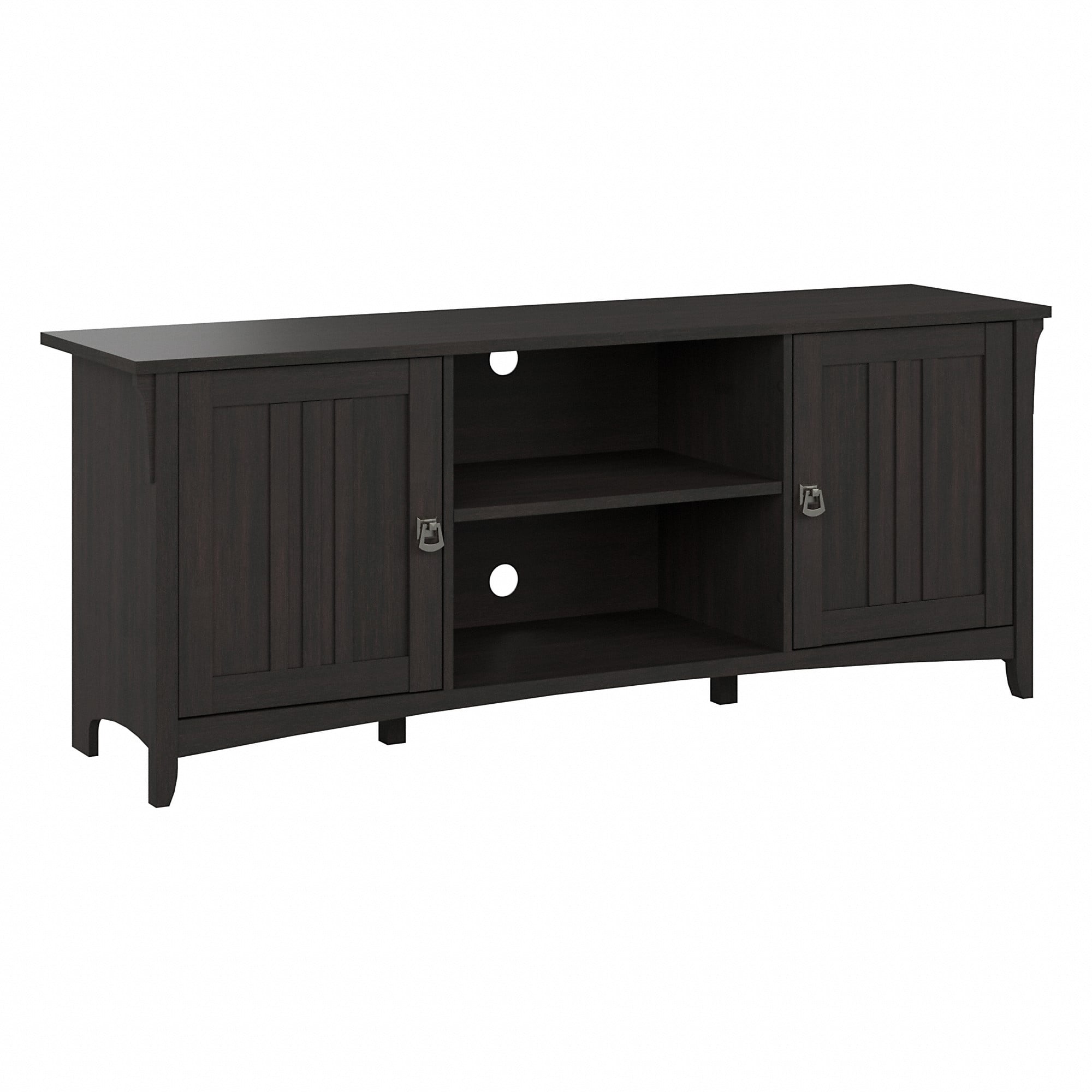 Bush Furniture Salinas TV Stand for 70" TV, Vintage Black - Walmart.com