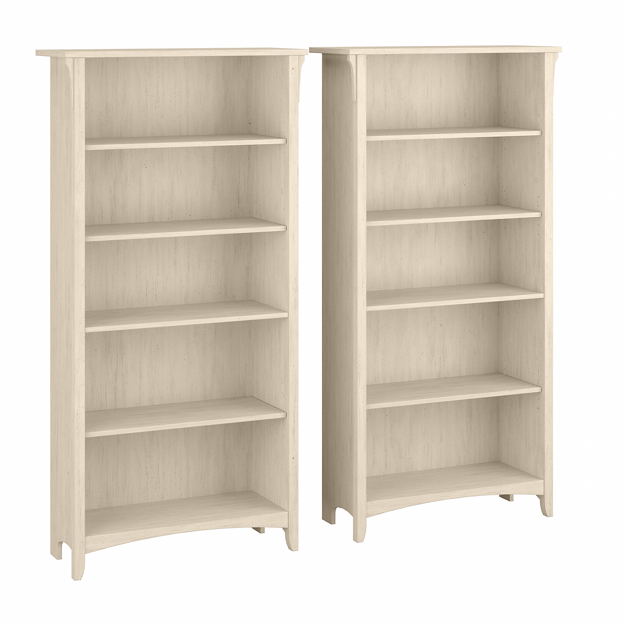 Bush Furniture Universal 2 Shelf Bookcase Set of 2 - Walmart.com