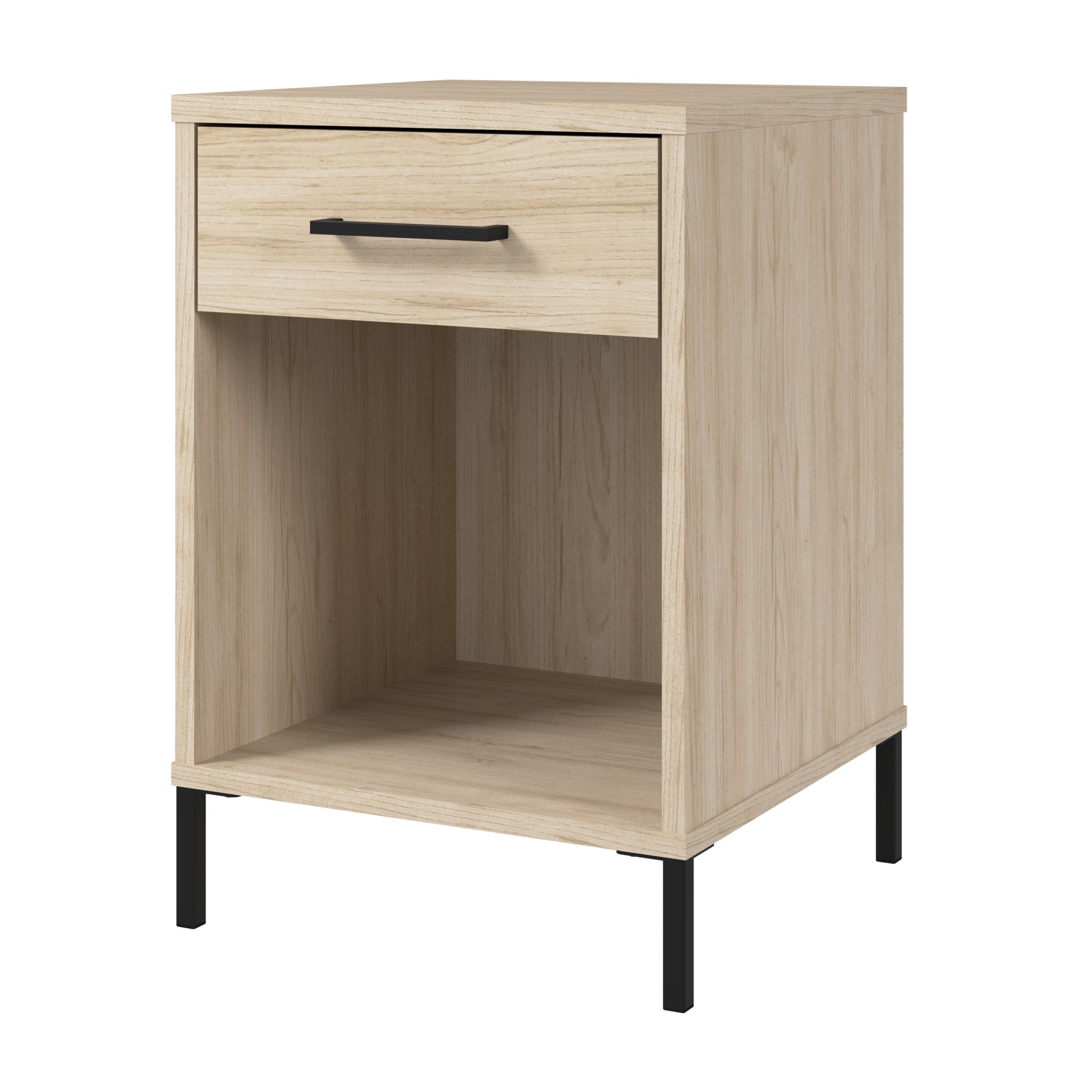 Bush Furniture Soho End Table in Natural Elm - Walmart.com