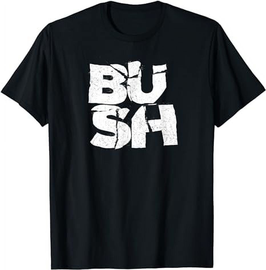 Bush – Graphic Torn Logo T-Shirt - Walmart.com