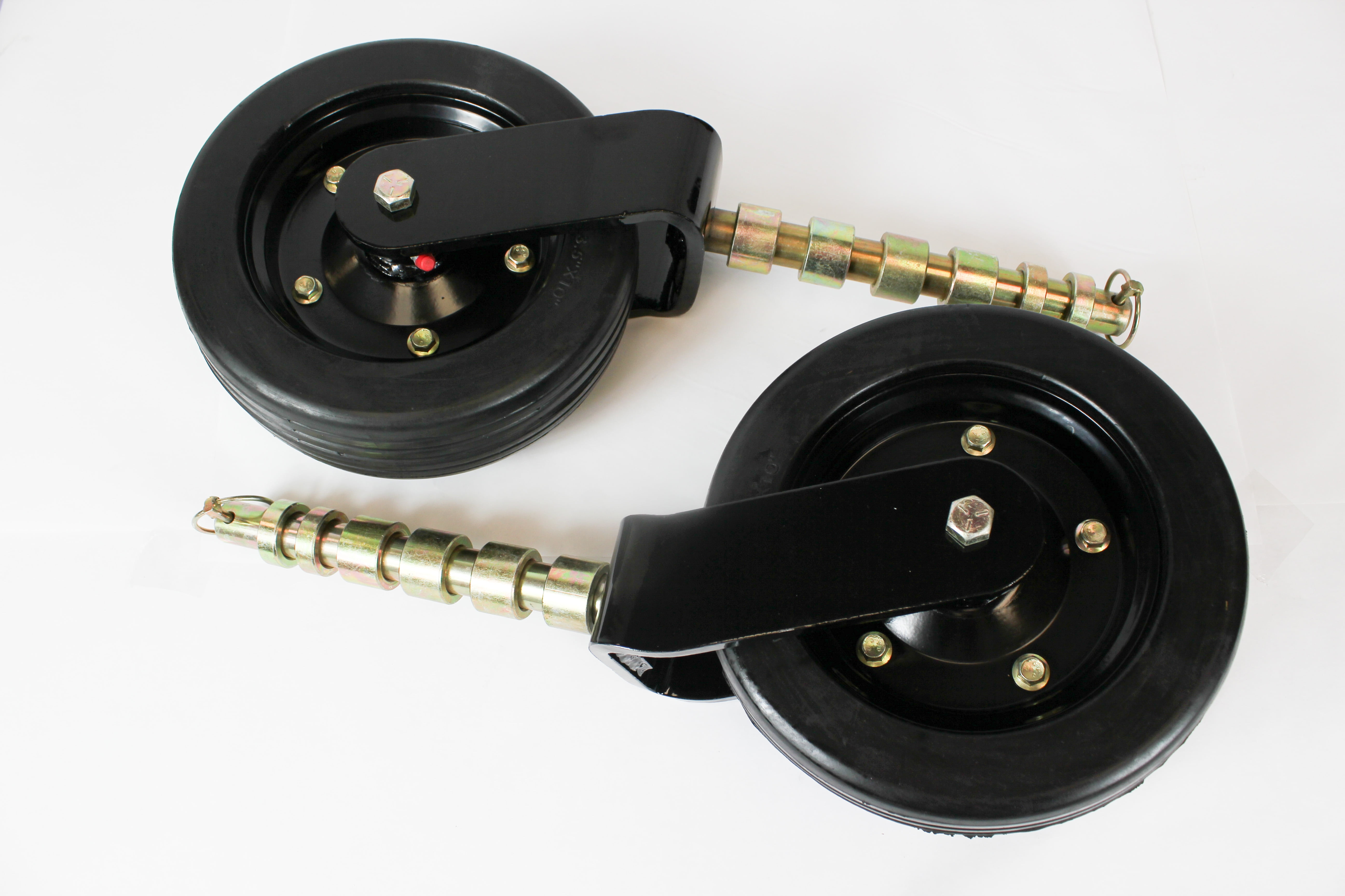 Bush Hog 10" Solid Molded Finish Mower Wheel Assembly, 2PK with Needle ...