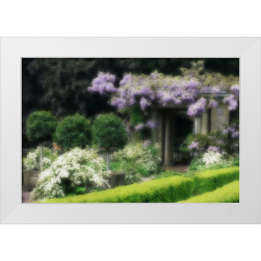 Bush, Marie 14x11 White Modern Wood Framed Museum Art Print Titled - Canada, BC, Victoria ...