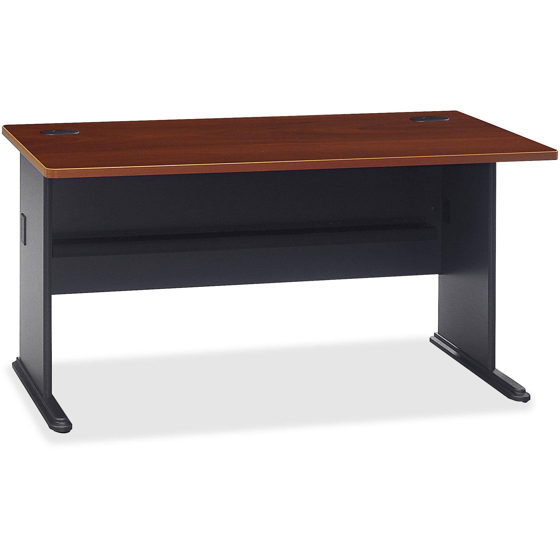 Bush Series A Collection 60W Desk, Hansen Cherry - Walmart.com