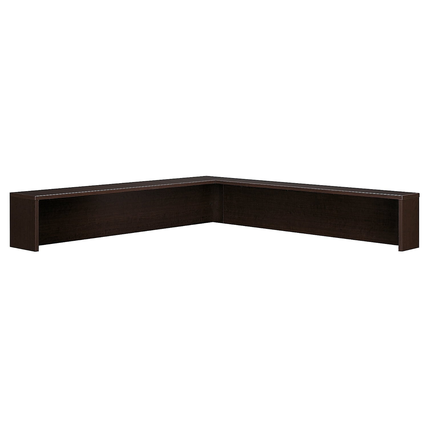 Bush Series C Mocha Cherry Reception L-Shelf WC12976 - Walmart.com